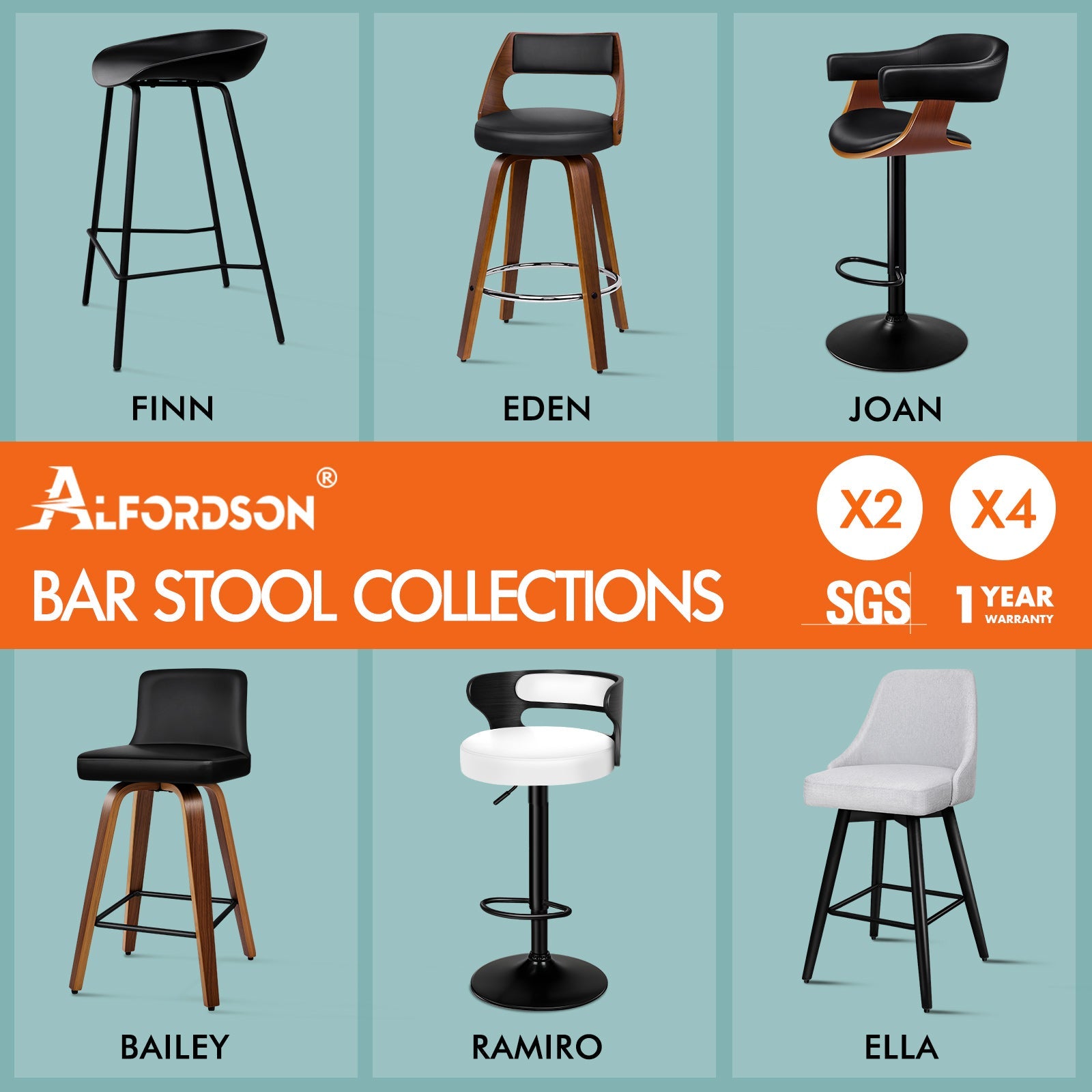 ALFORDSON | Bar Stools – Elfordson